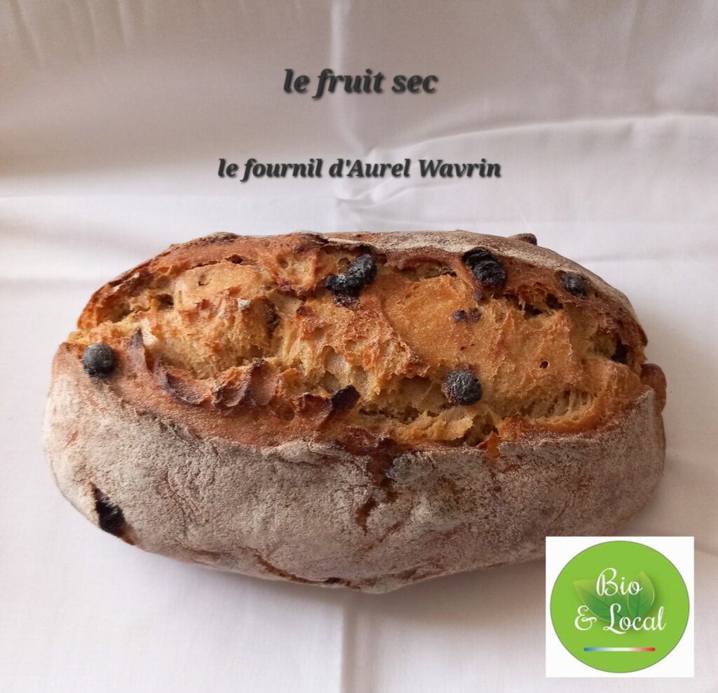 Le Fruits-secs (T80) 500 g – Fournil d’Aurèl’ – Bio – Epicerie lessentiel